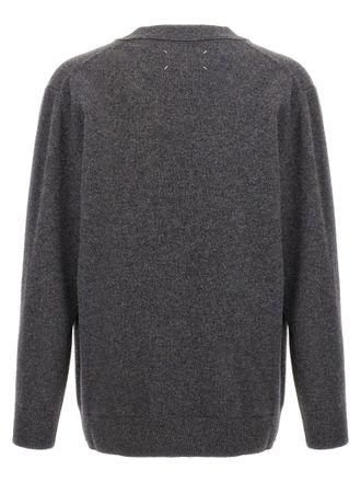 Maison Margiela Wool Cardigan - Charcoal