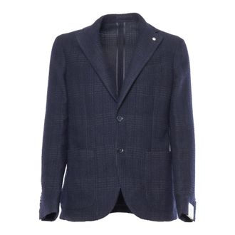 Luigi Bianchi Mantova Herren, Jacken, Blau, LGr&ouml;&szlig;e