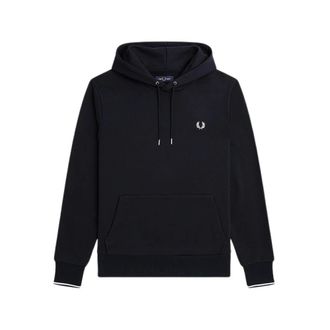 Fred Perry Regular Fit Kapuzen-Sweatshirt mit Rei&szlig;verschluss - - Sweatshirts & Hoodies - Herren - Blau - 2XL