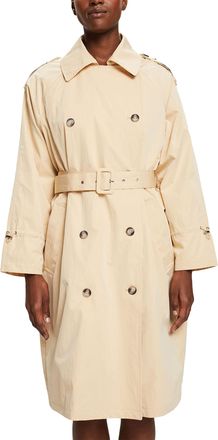 Esprit Damen 023EO1G317 Jacke, 285/SAND, L