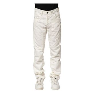 Jeckerson Homme, Jeans, Blanc, Taille: W30 Jeans Coupe Droite