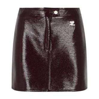 Courr&egrave;ges Damen, R&ouml;cke, Braun, XSGr&ouml;&szlig;e