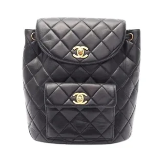 Chanel Pre-owned Vintage Backpack - - Pre-owned - Damen - Schwarzk - ONE SIZE