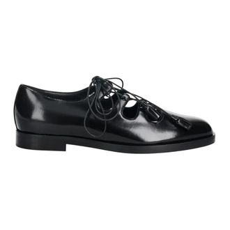 Max Mara Ghil Schn&uuml;rschuh - - Shoes - Damen - Schwarzk - 40 EU