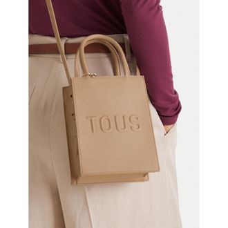 Tous Handtasche TOUS MINI BOLSO POP TOUS BRENDA 2002105943 Beige