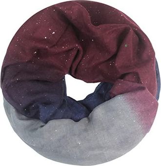 Glamexx24 Foulard Femme Léger Longue écharpe Loop Écharpe Chiffon Plusieurs couleurs - Multicolore - Taille unique