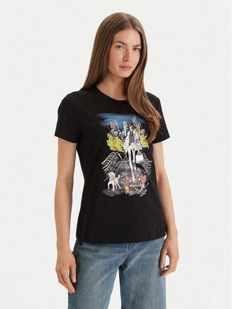 DKNY T-Shirt P61M0WNA Schwarz Regular Fit