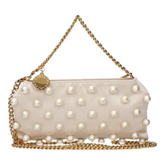 Stella McCartney Falabella Mini Evening Pearl - - Bags - Damen - Beige - ONE SIZE