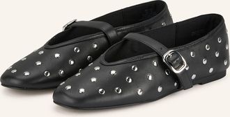 Steve Madden Mary-Jane-Ballerinas Archer Mit Nieten schwarz