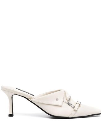 Senso mules Knox II zippées - Blanc