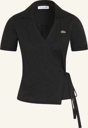 Lacoste Piqu&eacute;-Poloshirt schwarz