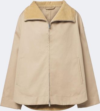 Toteme Oversize-Jacke aus Baumwolle mit Cord