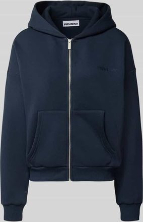 Review Relaxed Fit Basic Sweatjacke mit Kapuze
