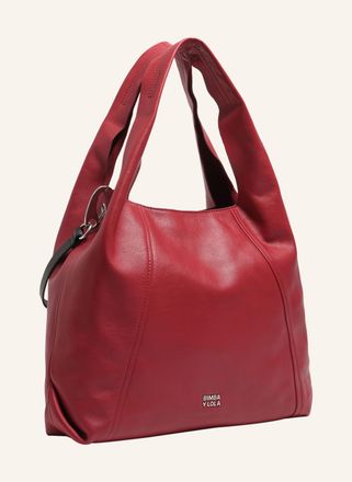 Bimba & Lola Bimba Y Lola Leder-Papiertasche rot