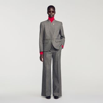 Sandro Blazer aus Wolle