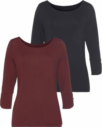 Vivance Damen 3/4-Arm-Shirt