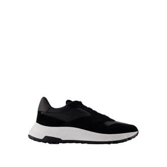 Hogan Wei&szlig;e Leder Sneaker - Hyperlight - - Shoes - Herren - Schwarzk - 41 1/2 EU