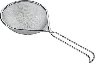 Tescoma Längliches Sieb GrandCHEF 18x22 cm, Silber