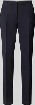 Jake*s Slim Fit Hose in unifarbenem Design