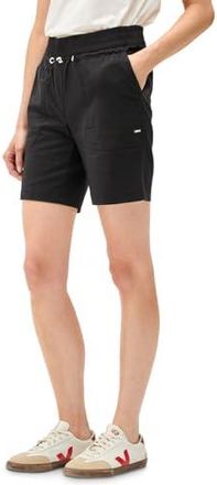 Cecil 3716349 Short Coupe Ample, Noir, M Femme