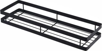 Generic Verdickter Aufbewahrungskorb, gestanzt/stanzfrei, Mehrzweck-Küchen-Aufbewahrungsregal, wandmontiertes Wand-Aufbewahrungsregal(40cm)