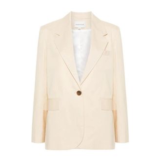 Maison Kitsun&eacute; Tailored Jacket - - Jackets - Damen - Beige - S