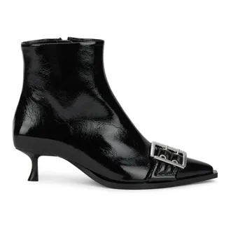 Ganni Femme, Chaussures, Noir, Taille: 40 EU Bottine &agrave; bout pointu
