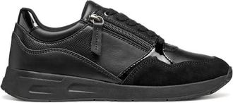 Geox Femme D Bulmya Basket, Noir, 36 EU