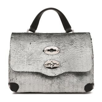 Zanellato Femme, Sacs, Gris, Taille: ONE Size Postina Baby Handbag
