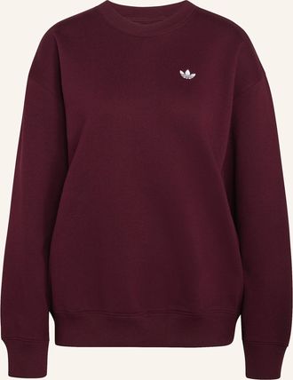 adidas Originals Adidas Originals Essentials Crew Long Fleece Os Sweatshirt rot