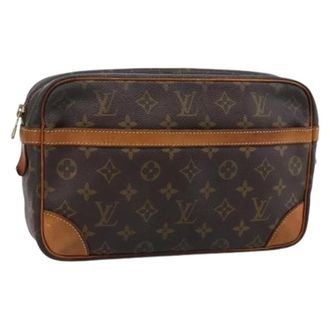 Louis Vuitton Pre-owned Monogram Clutch - Femme - Pre-owned - Brun - Taille: ONE Size