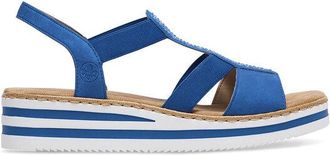 Rieker Sandalen V0209-14 Blau
