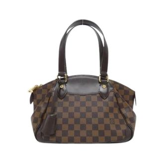 Louis Vuitton Sac &agrave; main en toile Pre-owned - Femme - Pre-owned - Brun - Taille: ONE Size