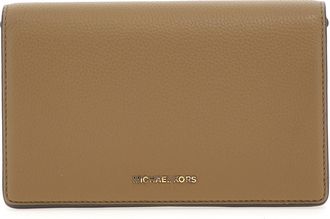 Michael Kors Women Md Flap CHN Xbody Hand Bag, Husk