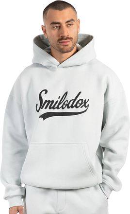 Smilodox Hoodie Herren Lorik, Kapuzenpullover mit gro&szlig;em Frontprint auf der Brust, weichem und flauschigem Stoff, K&auml;ngurutasche Pulli, sportliches Sweatshirt f