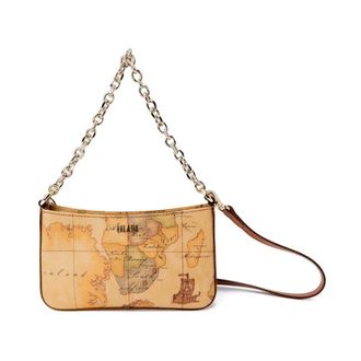Alviero Martini 1A Classe Sac Coton Cuir Femme Collection Automne/Hiver - Femme - Sacs - Beige - Taille: ONE Size