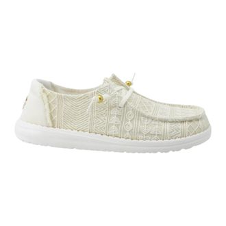 Hey Dude Wendy Crochet Lace - - Shoes - Damen - Wei&szlig; - 40 EU