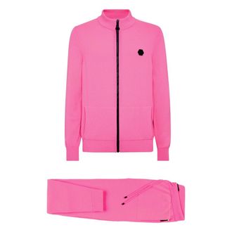 Philipp Plein Cashmere Jacket/trousers Skull - - Jumpsuits & Playsuits - Herren - Rosa - 3XL