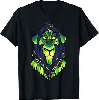 Disney The Lion King Scar Dark Portrait T-Shirt