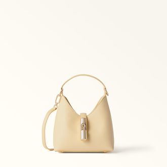 Furla Iride Mini-tasche Cremino Beige Strukturiertes Leder Damen