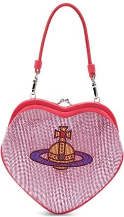 Vivienne Westwood Femme, Sacs, Multicolore, Taille: ONE Size Belle Heart Frame Purse