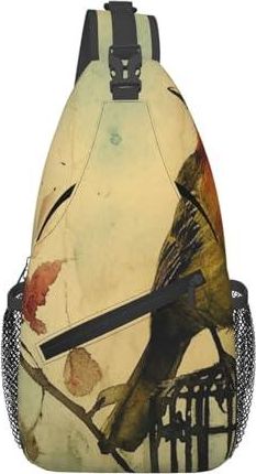 Generic The Cage Is A Bird Sac &agrave; bandouli&egrave;re de voyage pour homme Sac &agrave; dos de randonn&eacute;e