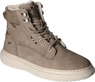 Mustang Jeans Bottines Homme 4181-601, Pointure:43 EU, La Couleur:Beige