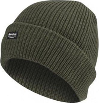 7X © Produit Original - Bonnet Oversize Thinsulate - Isolation Thermique - Protection contre le Froid - Coloris Kaki - Ski - Snow - Surf - Airsoft - Pain