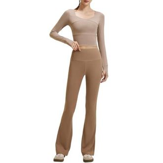 Generic Tailleur Pantalon Femme Couleur Taupe Survette Sport Officielle Legging Short Dhivernte Paillette Vêtements Voilee Mousseline Tout Training Eclair Out
