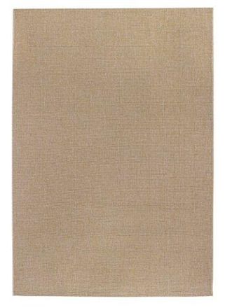 Andiamo Webteppich Kurzflor Flachgewebe Uni beige 50 x 80 cm. Weitere Farben und Größen verfügbar