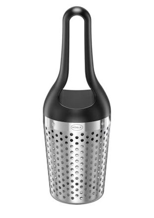 Rösle Infuseur à herbes aromatiques avec hachoir, pour laver et hacher les fines herbes, acier inoxydable 18/10, polypropylène, passe au lave-vaisselle, Arg