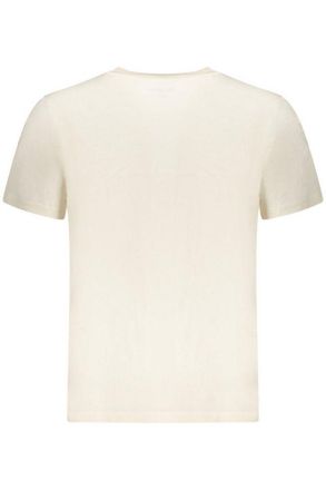 Pepe Jeans London T-Shirt Herren Kurzarm T-Shirt Beige - Rundhals