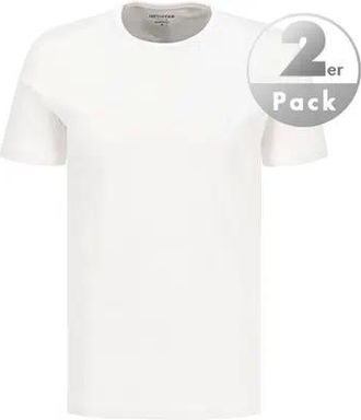 Daniel Hechter Herren T-Shirts wei&szlig; Baumwolle