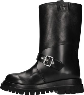 Fabi Leder Stiefelette - - Shoes - Damen - Schwarzk - 39 EU